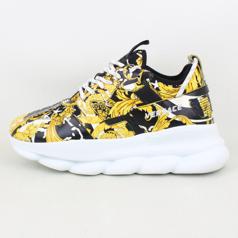 Versace Chain Reaction Baroque Trainer Sneakers: Size 11U.S./ 44EU - A ...